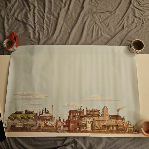 Other | Walthers Instant Horizons Train Color Background Scenes Freight ...